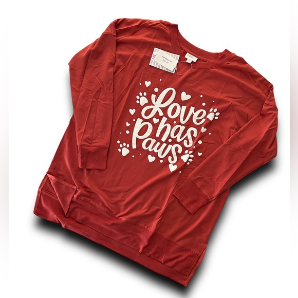 LuLaRoe | Tops | Nwt Lularoe Animal Print Hannah Sweatshirt | Poshmark